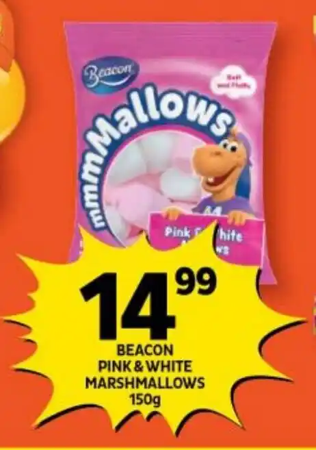 Beacon Pink And White Marshmallows 150g Offer At Shoprite