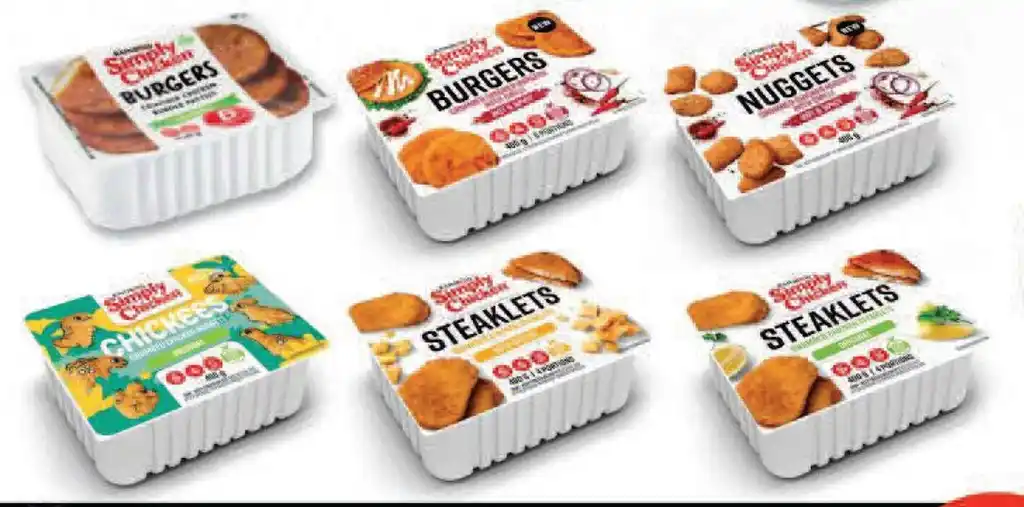 Rainbow Simply Chicken Crumbed Product Range All Variants offer at Checkers