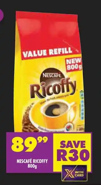 NESCAFÉ RICOFFY 800g offer at Shoprite