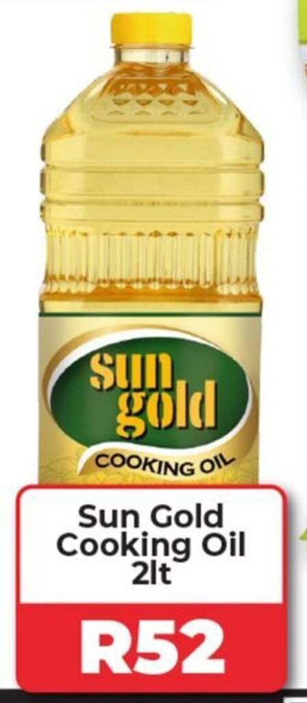 Sun Gold Cooking Oil 2lt offer at 1UP
