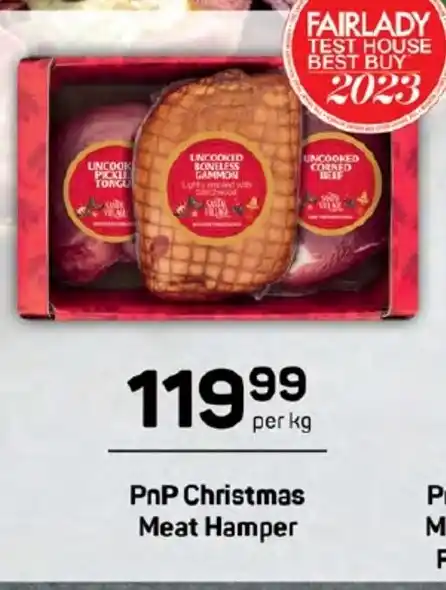PnP Christmas Meat Hamper offer at Pick n Pay