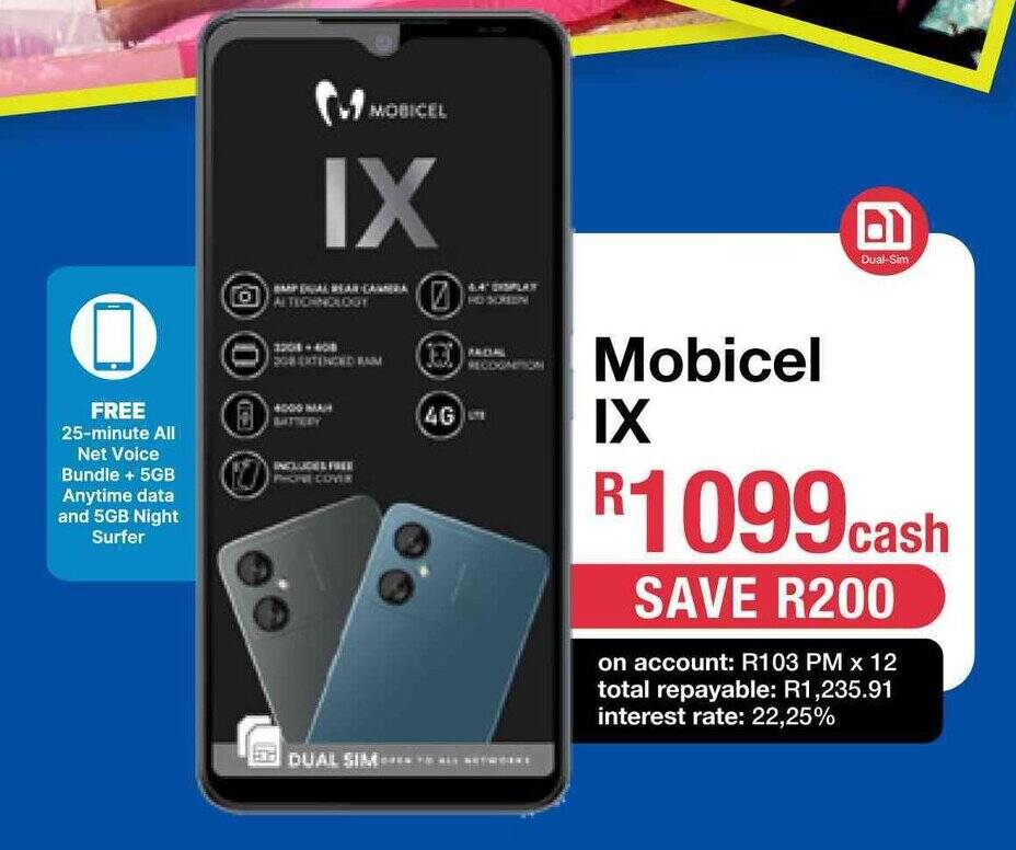 Mobicel IX offer at MRP