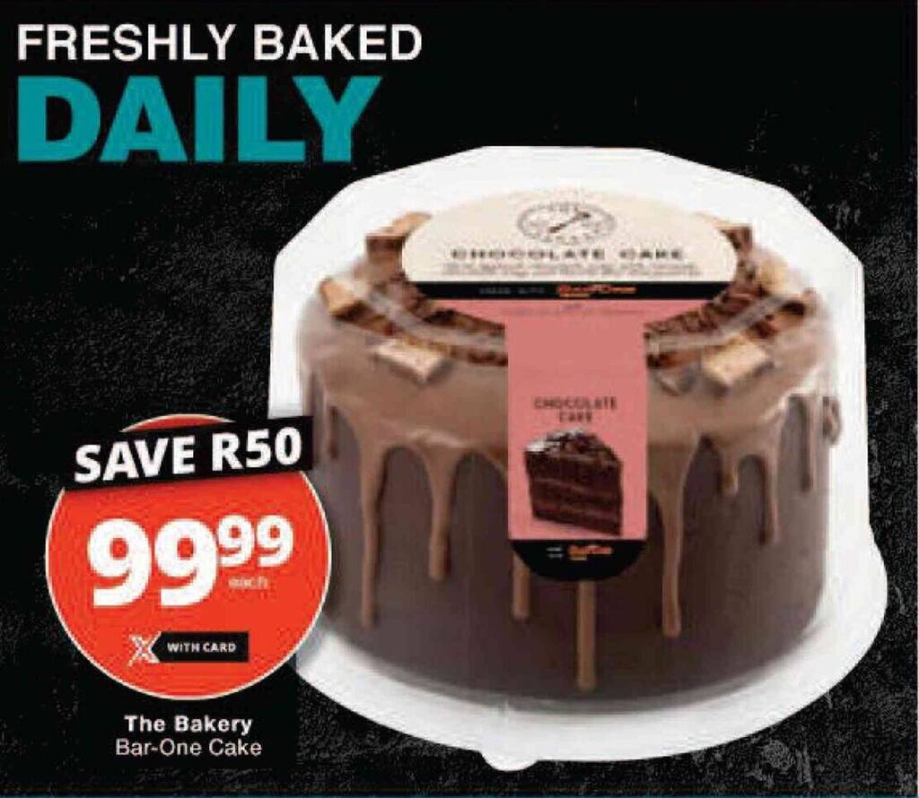 The Bakery Bar-One Cake offer at Checkers