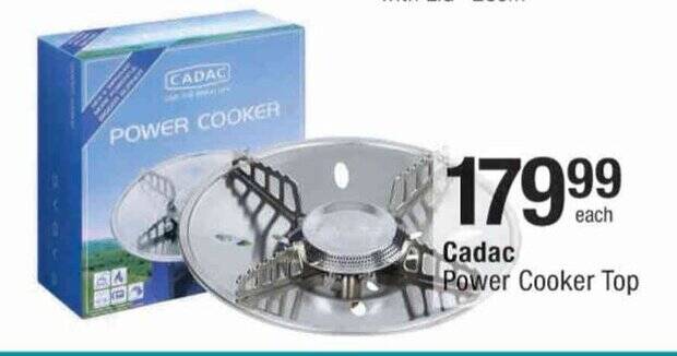 Cadac Power Cooker Top offer at Checkers