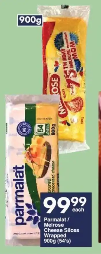 Parmalat/ Melrose Cheese Slices Wrapped 900g (54's) offer at President ...