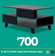 Bursa mod 2 step coffee table offer at Fair Price