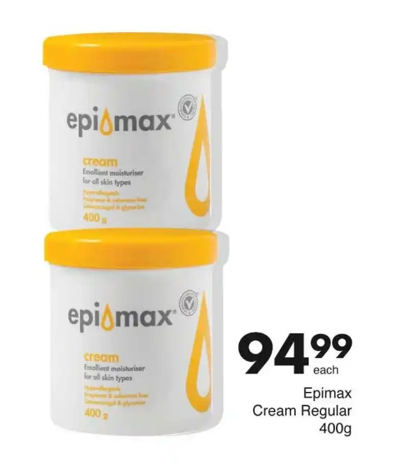 Epimax Cream Regular 400g offer at Save