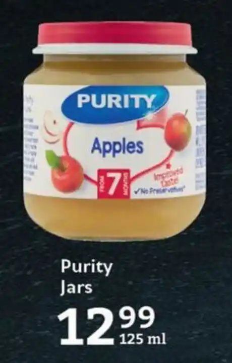 Purity Jars offer at Oxford Freshmarket