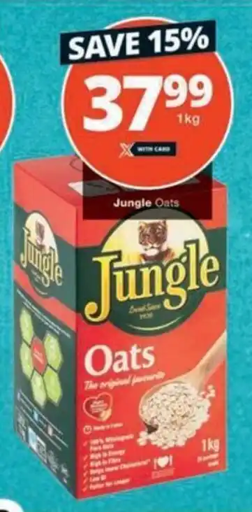 Jungle Oats 1kg offer at Checkers