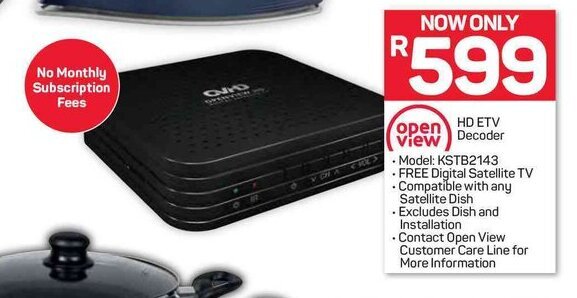 HD ETV Decoder offer at Pick n Pay