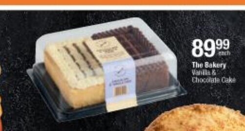 The Bakery Vanilla & Chocolate Cake offer at Checkers