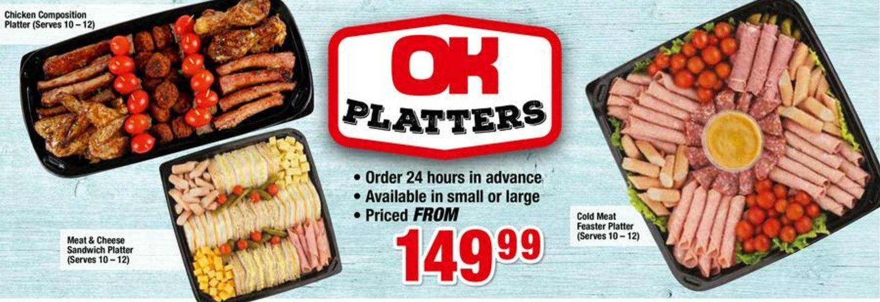 Ok Platters offer at Megasave