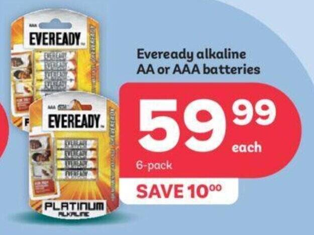 All Aa batteries offers - Find and view the cheapest Aa batteries offer!