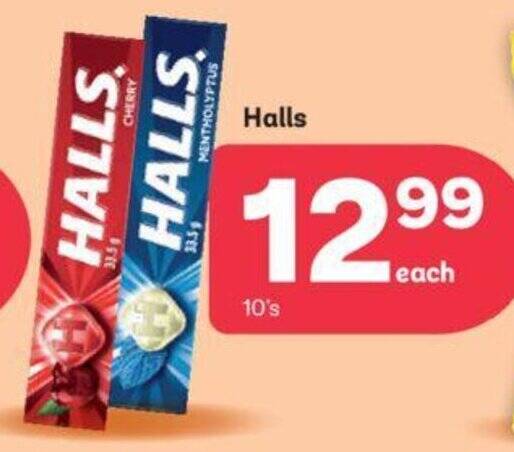 Halls 10's offer at PEP