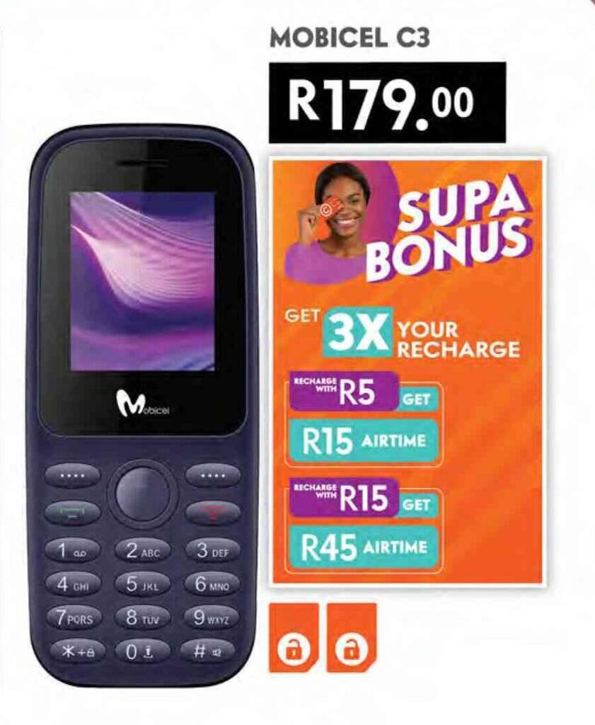 All Mobicel offers - Find and view the cheapest Mobicel offer!
