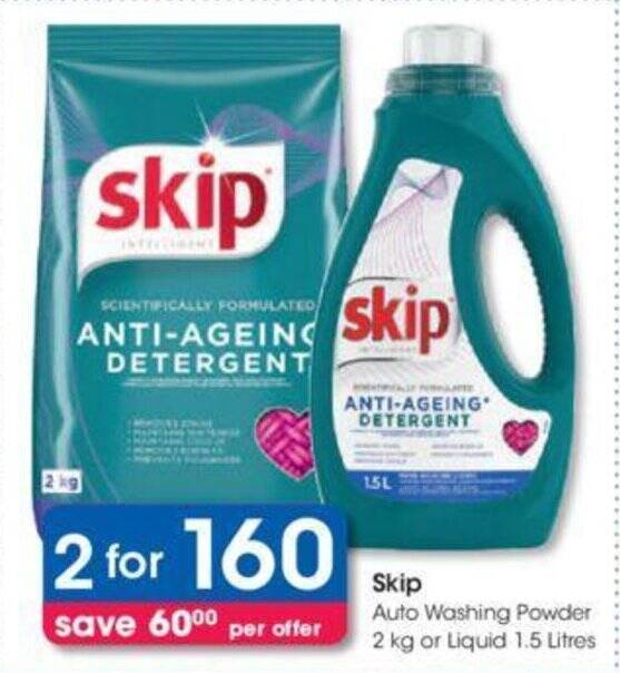 Skip Auto Washing Powder at Nathan Lozano blog