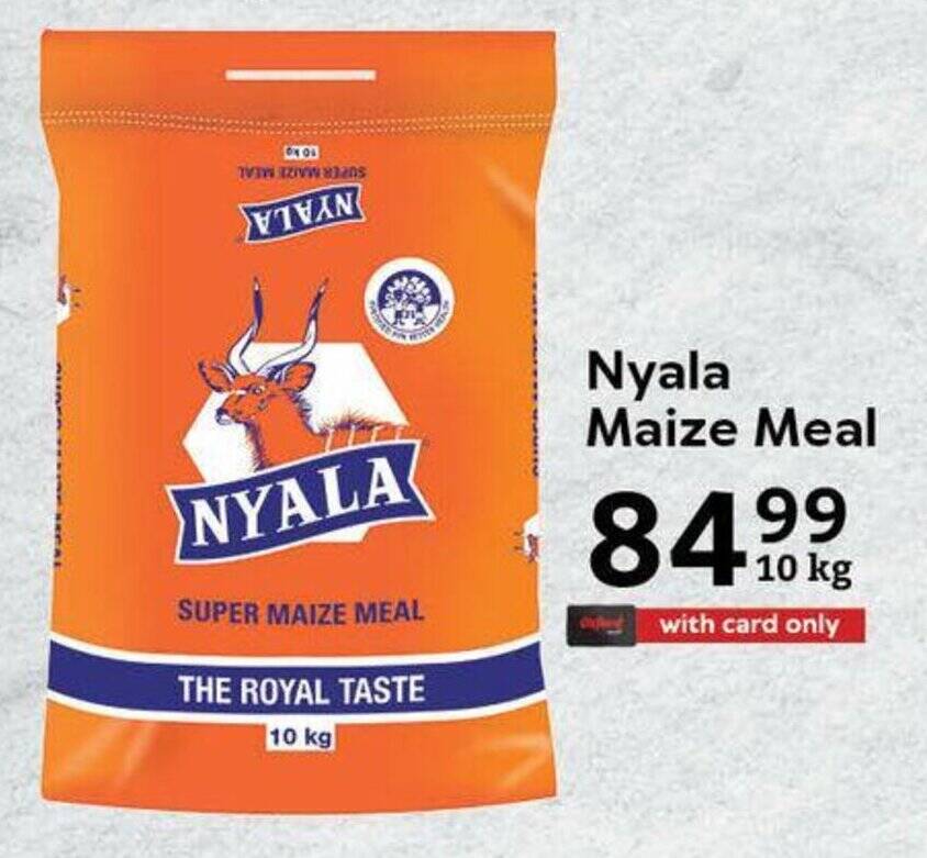 Nyala Maize Meal 10kg offer at Oxford Freshmarket