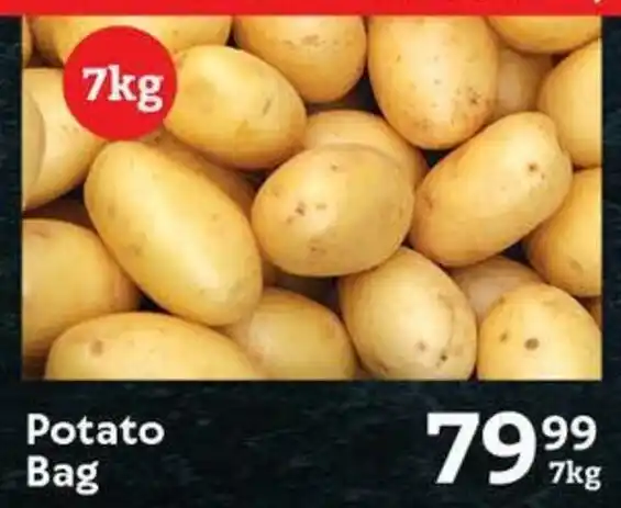 Potato Bag 7kg offer at Oxford Freshmarket