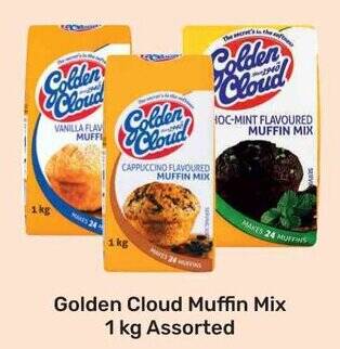 Golden Cloud Muffin Mix 1kg Assorted offer at Game