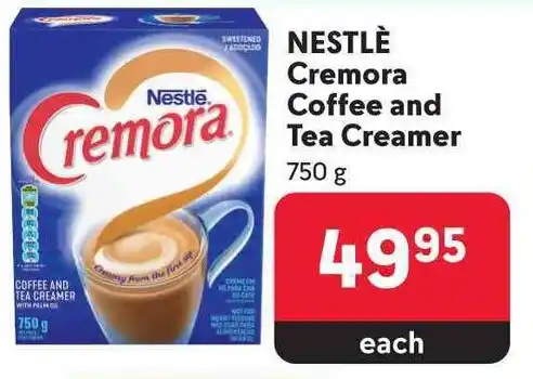 NESTLÈ Cremora Coffee and Tea Creamer 750g offer at Makro