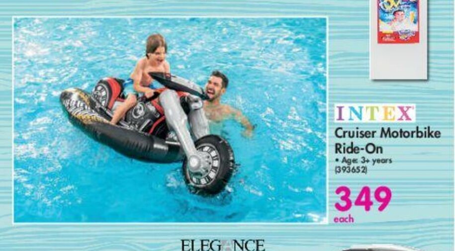 Intex Cruiser Motorbike Ride on offer at Makro