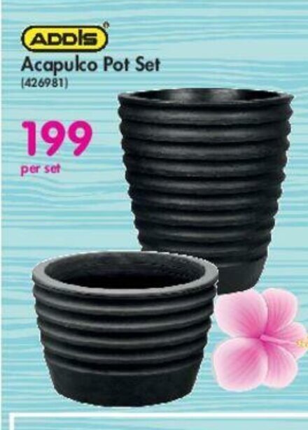 Addis Acapulco Pot Set offer at Makro