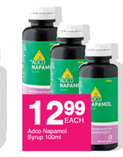 Adco Napamol Syrup 100ml offer at Save