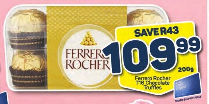 FERRER ROCHER specials Pick n Pay – May 2025
