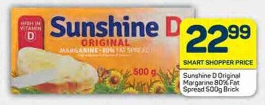 All Sunshine D offers - Find and view the cheapest Sunshine D offer!
