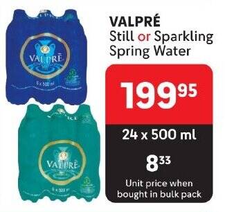 All Valpre offers - Find and view the cheapest Valpre offer!
