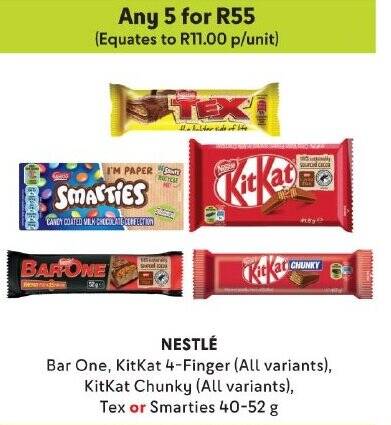 All Bar One offers - Find and view the cheapest Bar One offer!