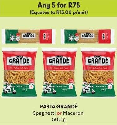 All Pasta Grande offers - Find and view the cheapest Pasta Grande offer!
