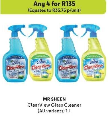 All Glass cleaner offers - Find and view the cheapest Glass cleaner offer!