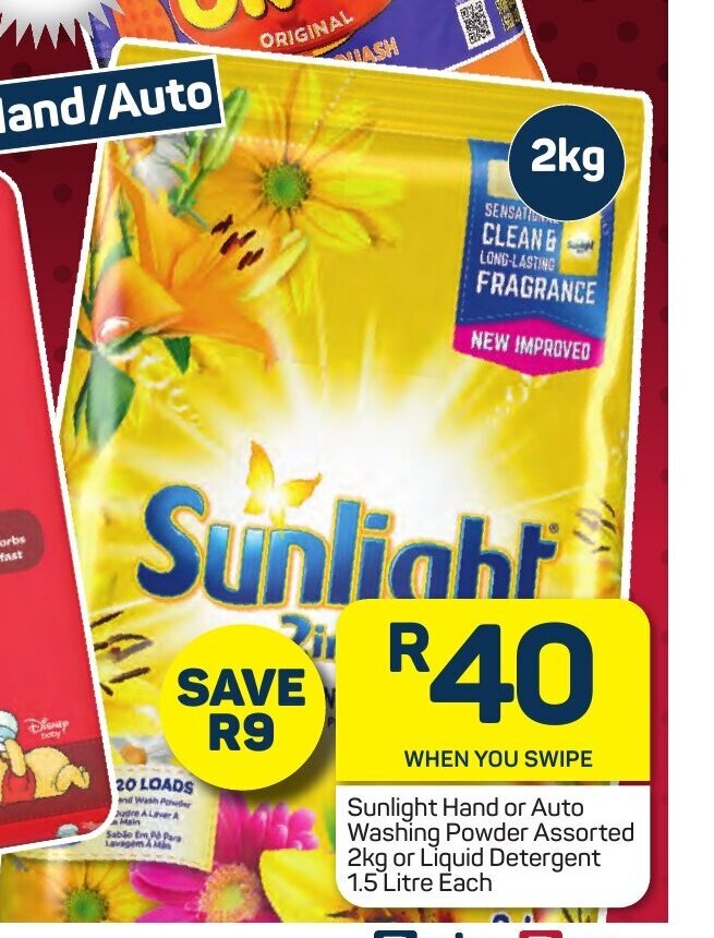Sunlight Baby Washing Powder Pick N Pay at Rita Clark blog