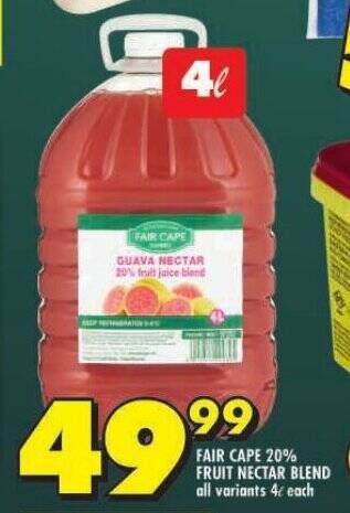 All Fruit nectar offers - Find and view the cheapest Fruit nectar offer!
