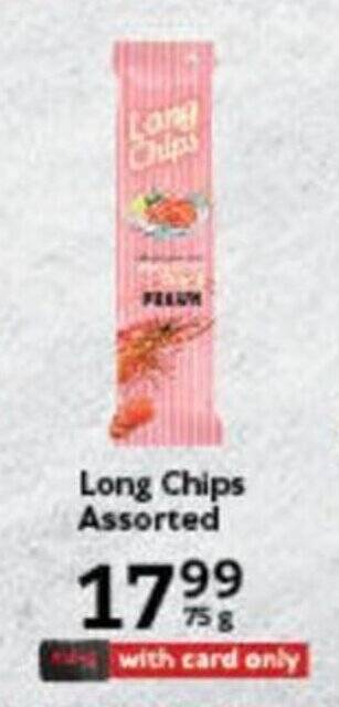 All Long Chips offers - Find and view the cheapest Long Chips offer!