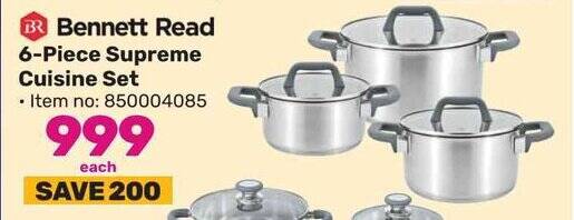 Bennett Read 6-Piece Supreme Cuisine Set offer at Game