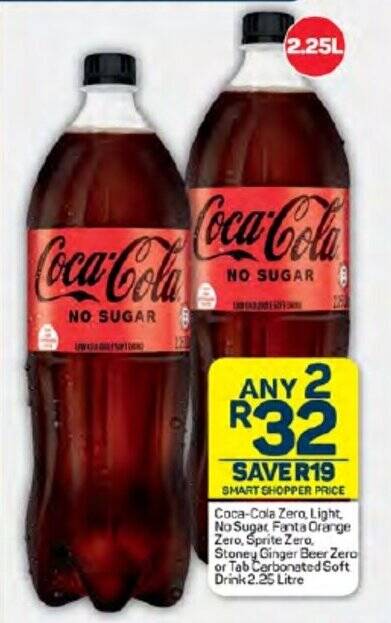 Coca-Cola Zero, Light, No Sugar Fanta Orange Zero, Sprite Zero, Stoney ...