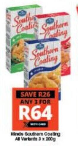 Southern coating specials Checkers – Jun 2025