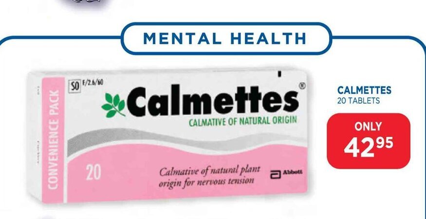 Calmettes 20 Tablets offer at Link Pharmacy