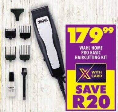 WAHL HOME PRO BASIC HAIRCUTTING KIT offer at Shoprite