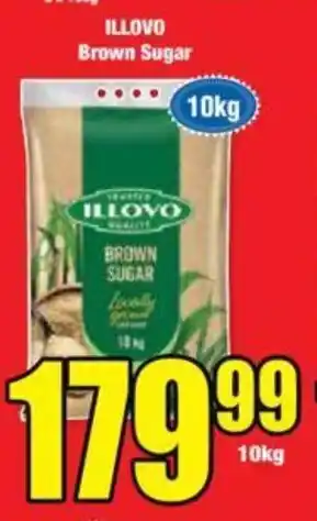 ILLOVO Brown Sugar 10kg offer at Boxer