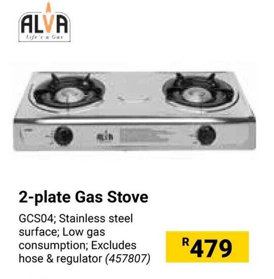 2-plate Gas Stove offer at Builders Warehouse