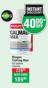 Biogen Calmag Max 382860-60 Tablets offer at Dis-Chem