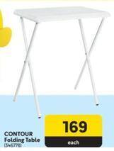 Contour - folding table offer at Makro
