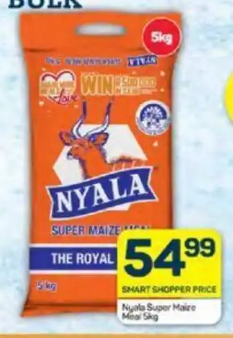 Nyala Maize Meal 25kg offer at Super Save