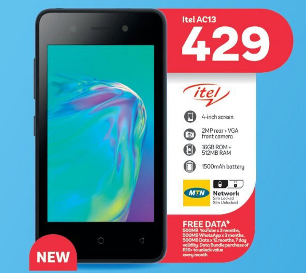 Itel AC13 16GB offer at PEP