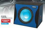 Dixon 12" 350W Carpeted Subwoofer Box BX1201 offer at Cash Crusaders