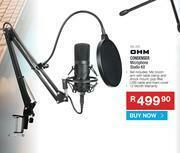 OHM Condenser Microphone Studio Kit MIC.300 offer at Cash Crusaders