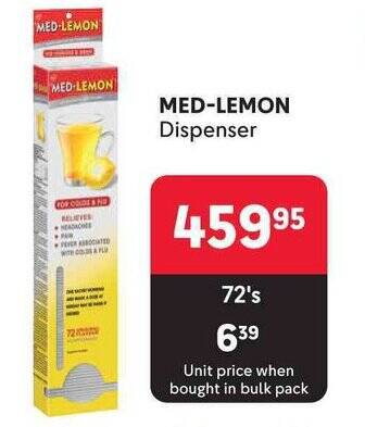 All Med-lemon offers - Find and view the cheapest Med-lemon offer!